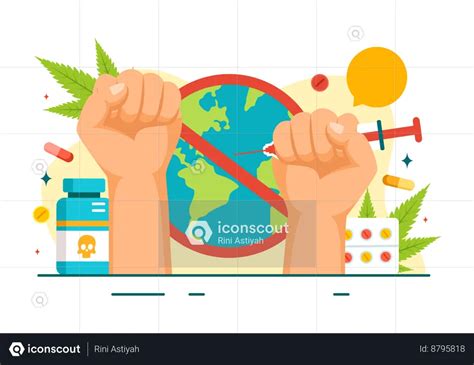 Descarga Abuso Y Tráfico De Drogas Illustration En Svg Png Eps Para
