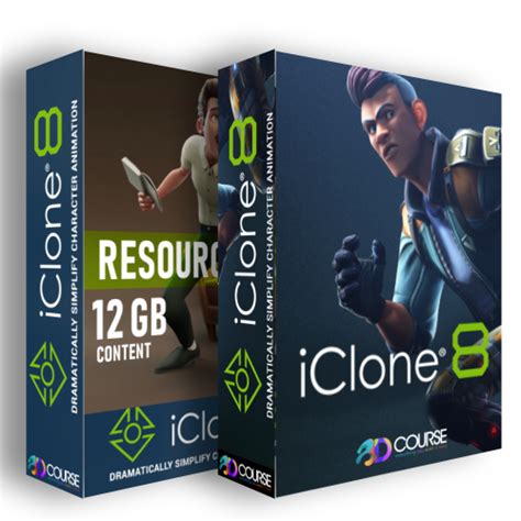 Reallusion Iclone 812 Resource Pack 12 Gb Bundle 3dcourse