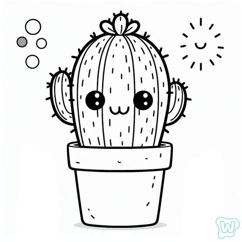 39 Cactus Para Colorear Imprimir Pdf En
