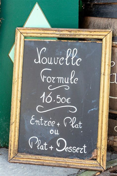 French Restaurant Signs