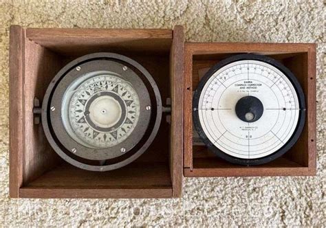 Daiko Keiki Seisakusho Magnetic Marine Compass And Darra Compass