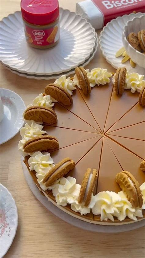No Bake Biscoff Cheesecake 🤤 Recepten Zonder Bakken Desserts Lekker Eten