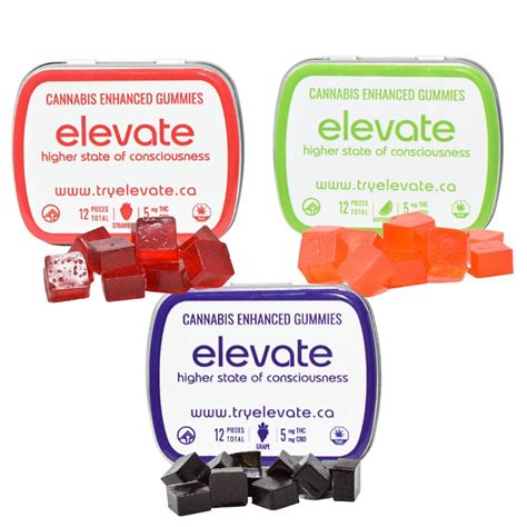 Elevate Gummies 1 1 Cbd Thc Top Shelf Express