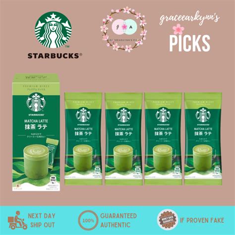 Starbucks X Nestle Japan Premium Matcha Latte 4 Mix Sticks Lazada Ph