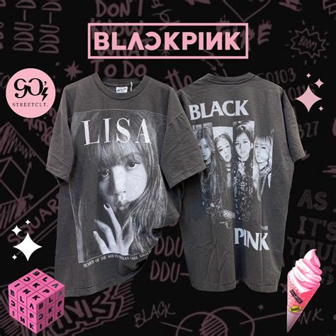 ⚡️⚡️พร้อมส่ง ⚡️⚡️ Blackpink Lisa T Shirt Shopee Thailand