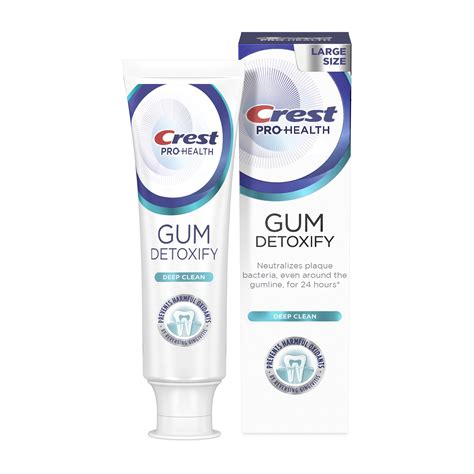 Crest Pro Health Gum Detoxify Deep Clean Toothpaste 48 Oz