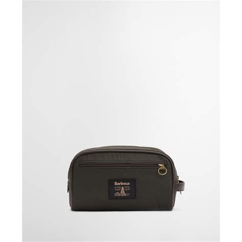 Barbour Wax Washbag