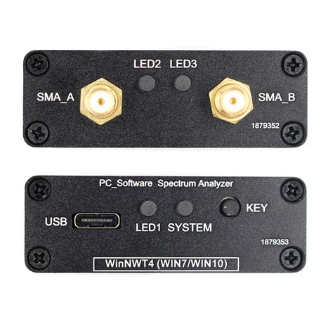 High Precision Usb Spectrum Analyzer Stm32f407 Chip 35 4400mhz Display