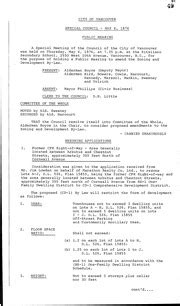 Council Meeting Minutes May 4 1976 City Of Vancouver Bc Free