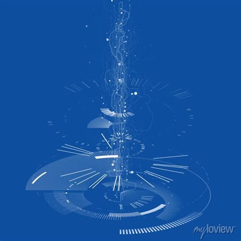 Abstract Tech Design Background Engineering Technology Wallpaper Wall