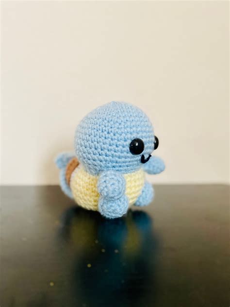 Squirtle Pokemon Crochet Amigurumi Pokemon Etsy