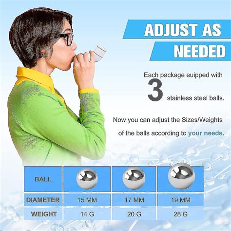 Lung Exerciser Device With Steel Balls Breathing Exercise Device For