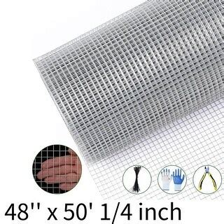 48x 50 14 Inch Galvanized Wire Mesh Chicken Wire Fencing Roll