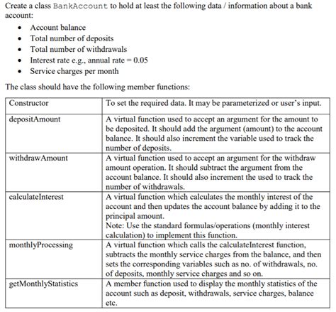 Solved In C Please Create A Class Bankaccount To Hold At