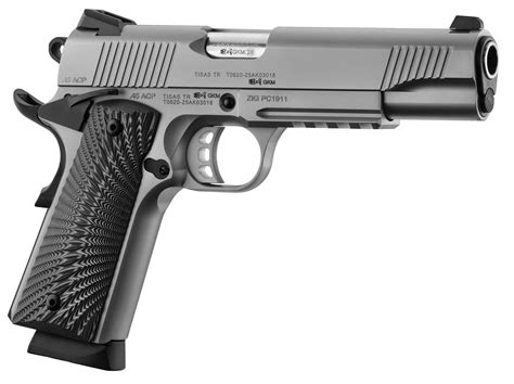 Tisas Zig Pc 1911 Stainless Steel 5 Pistol