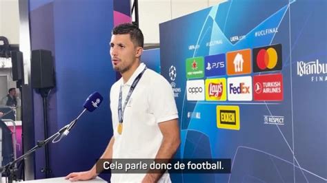 Football C1 City Rodri «cétait Lannée LÉquipe