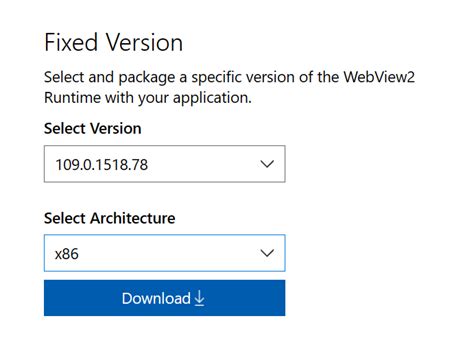 Tip Can You Provide A 109 Version Download Issue 3223 MicrosoftEdge WebView2Feedback GitHub