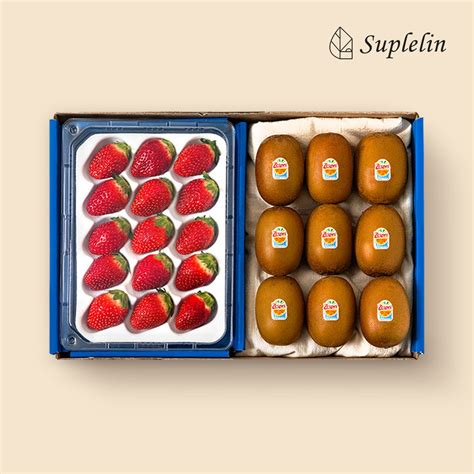 [수플린] 프리미엄 금실딸기 And 키위 선물세트 총 1 8kg내외 홈플러스 택배배송