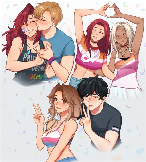 Original And 1 More Drawn By Aiphelix Danbooru