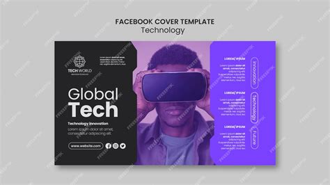 Free Psd Technology Template Design