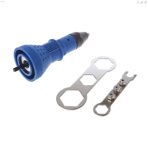 Electric Rivet Gun Tool Nut Riveting Insert Hand P Vicedeal