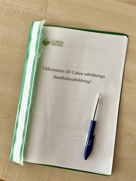 Cubens årliga Handledarutbildning Gick Av Stapeln I Fredags Och Hade I