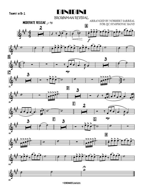 Binibini Brownman Insx Trumpet In Bb 1 Pdf