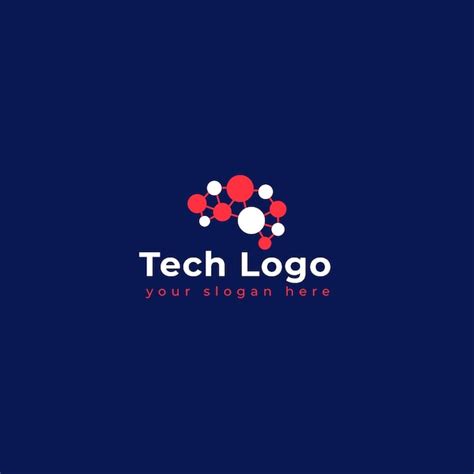 Red Tech Logo Vectors And Illustrations For Free Download