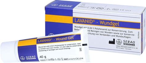 Lavanid Wundgel Mit 004 Polihexanid Gel 1x40g Ab 2071