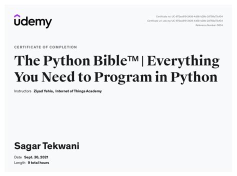 Python Certified Professional Excited To Announce My Recent Achievement As A Certified Python