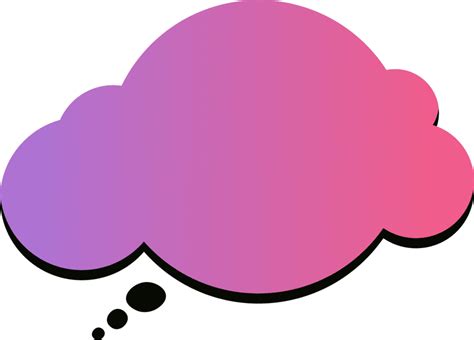 Cloud Bubble Pngs For Free Download
