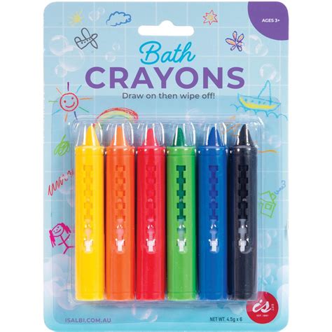 Bath Crayons Assorted Afterpay Available