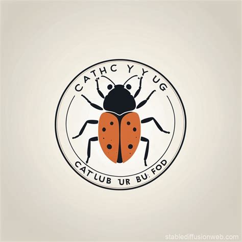 Catch Your Bug Logo Design Stable Diffusion Online