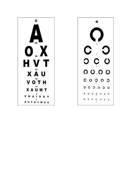 Eye Test Chart Pdf