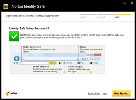 Norton Identity Safe Screenshots The Verge
