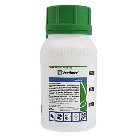 Vertimec 018 Ec Powerful Insecticide For Mite And Insect Control 250ml