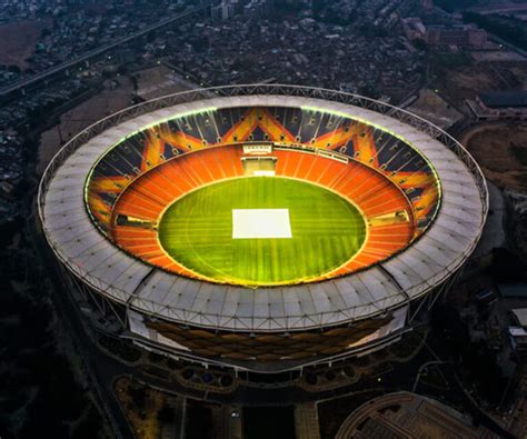 Narendra Modi Stadium Precast Construction By Urbanaac