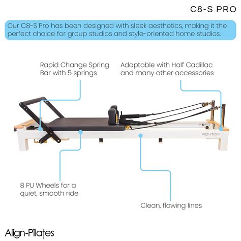 Leg Extensions C8 S Pilates Reformer Align Pilates
