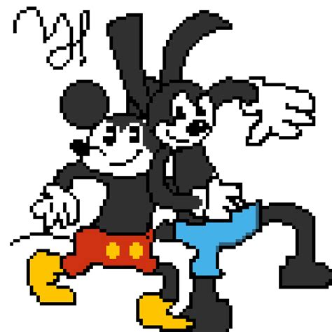 Mickey And Oswald By Unhhhbbb On Newgrounds