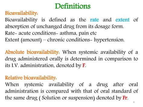 Bioavailability And Bioequivalence Pptx