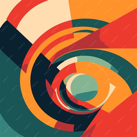 Premium Vector Background With Abstract Shapes Vector Illustration