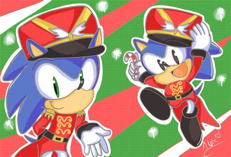 Sonic The Nutcracker By Piink Rose On Deviantart Classic Sonic Sonic Art Sonic