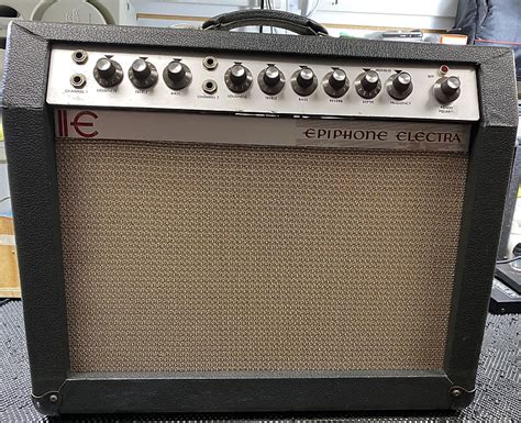 1960s Epiphone Ea26 Rvt 15 Watt Vintage Tube Amp Reverb
