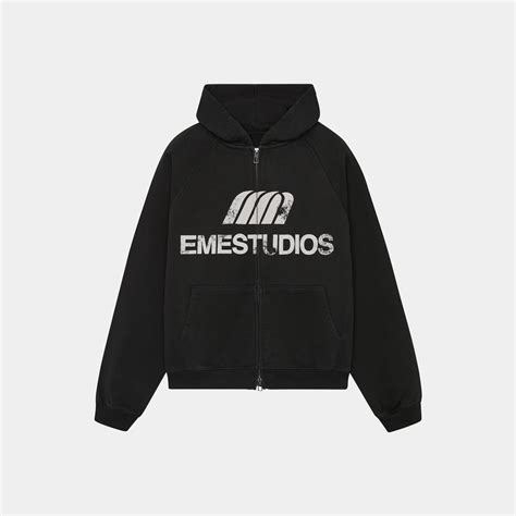 Stealth Shadow Oversized Full Zip Eme Studios