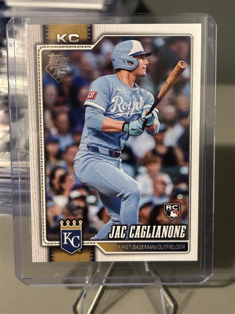 2026 Topps Series 1 Baseball Jac Caglianone Rookie Card Ebay