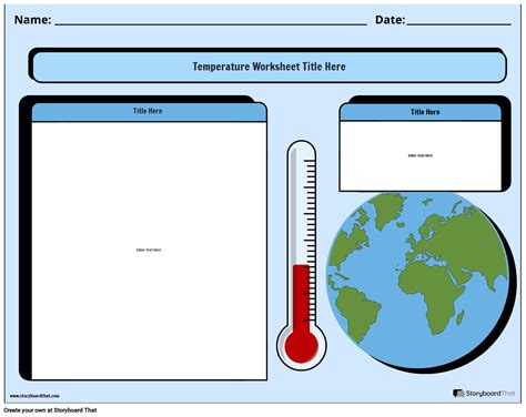Free Temperature Worksheets Thermometer And Conversion