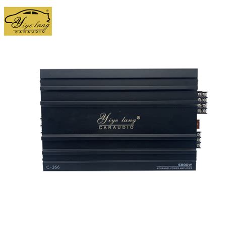 Factory Direct Sale 12v High Power Class Ab Car Four Way Amplifier Four