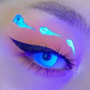 Uv Ultra Violet Contact Lenses Rave And Glow Colored Eye Contacts