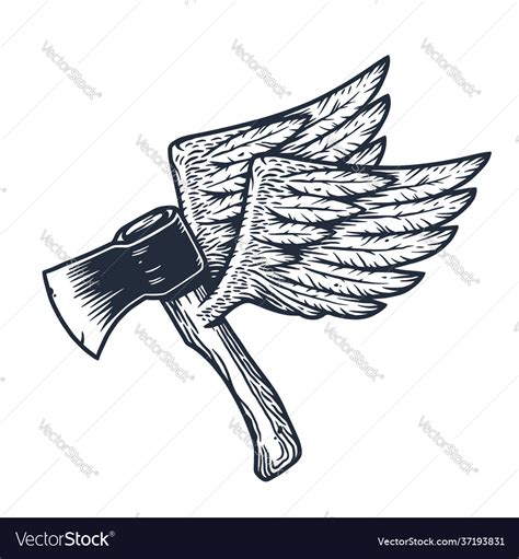 Lumberjack Axe Tattoo