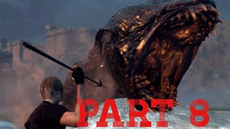 Resident Evil 4 A Mini Game The Lake Del Lago Boss Lets Play 8